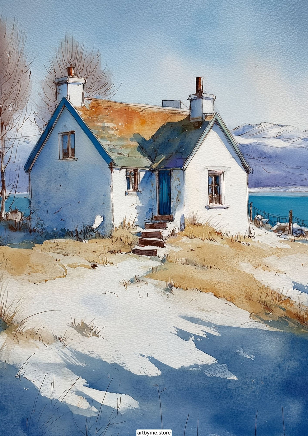 17 Vintage Cottage Printable Coloring Pages – Art By Me